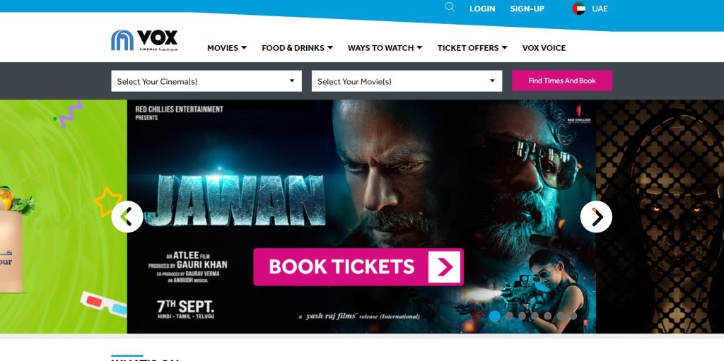 VOX Cinemas Mall of the Emirates, Dubai: Screens, How to book? - Your ...