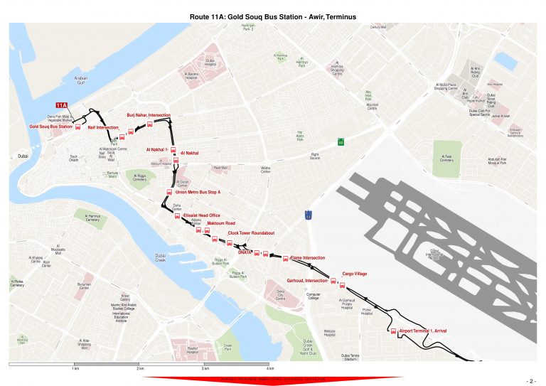 11A Bus Route in Dubai - Time Schedule, Stops and Maps - Your Dubai Guide