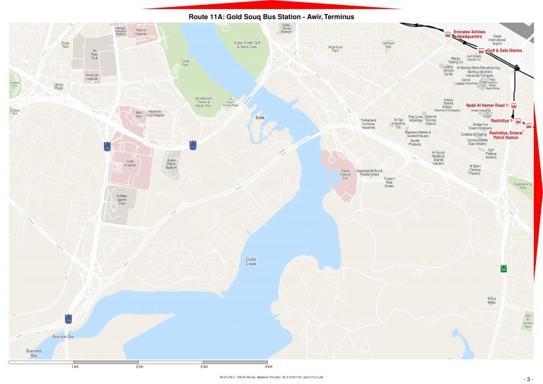 11A Bus Route in Dubai - Time Schedule, Stops and Maps - Your Dubai Guide