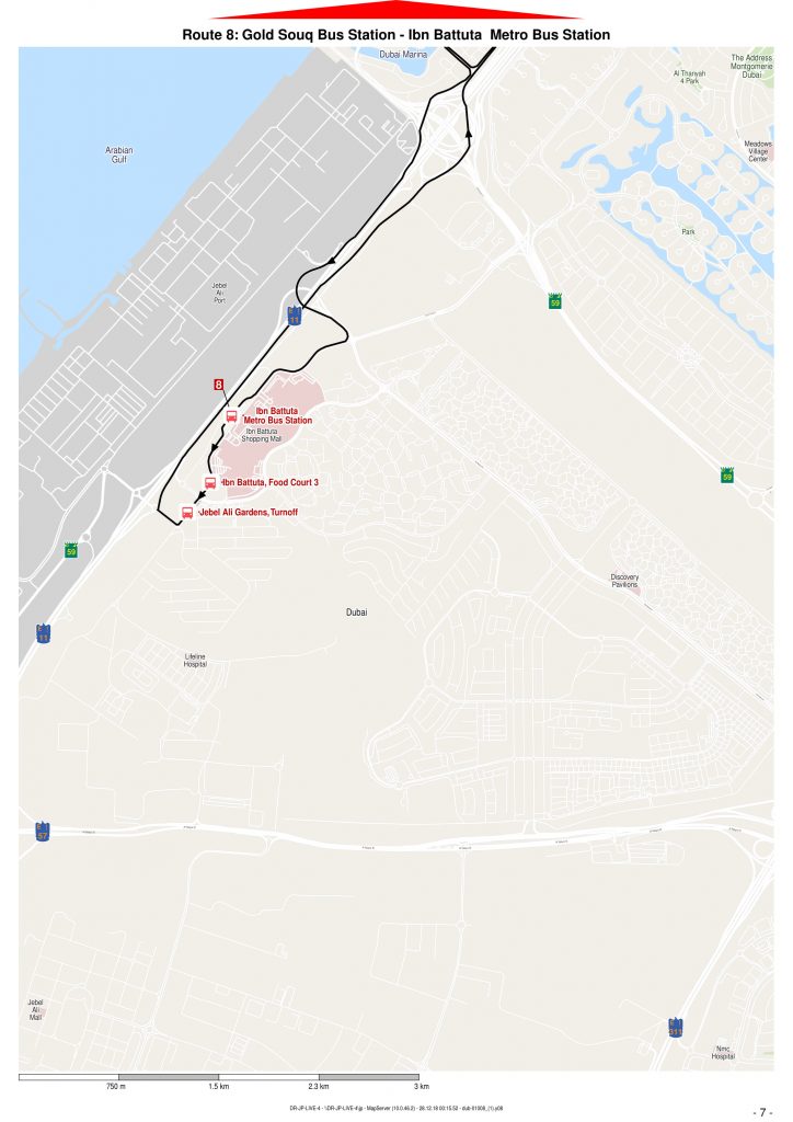8 Bus Route in Dubai - Time Schedule, Stops and Maps - Your Dubai Guide