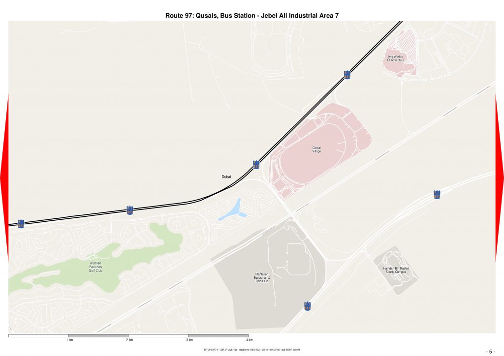97 Bus Route in Dubai - Time Schedule, Stops and Maps - Your Dubai Guide