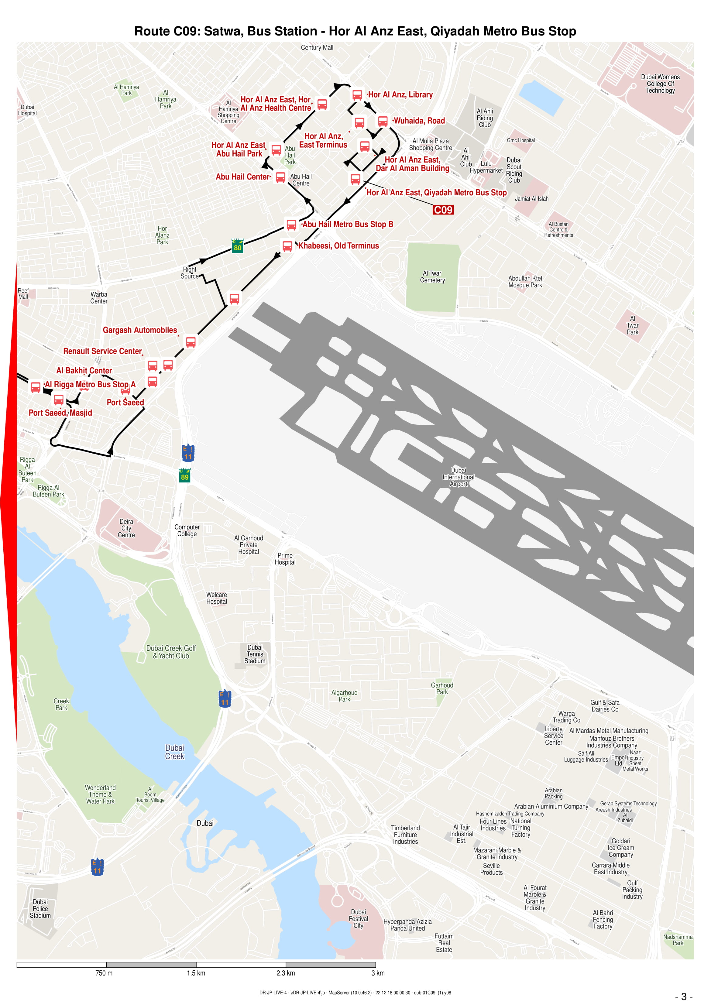 C09 Bus Route In Dubai Time Schedule Stops And Maps Your Dubai Guide
