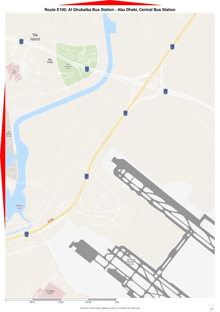 E100 Bus Route in Dubai – Time Schedule, Stops and Maps – Your Dubai Guide