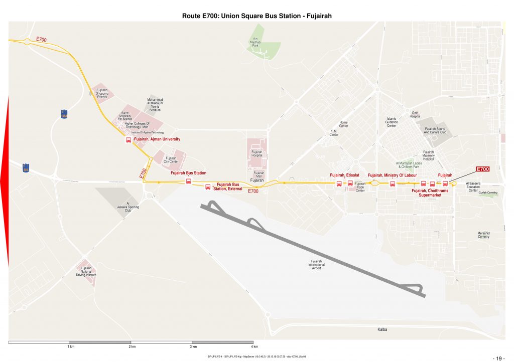 E700 Bus Route in Dubai - Time Schedule, Stops and Maps - Your Dubai Guide