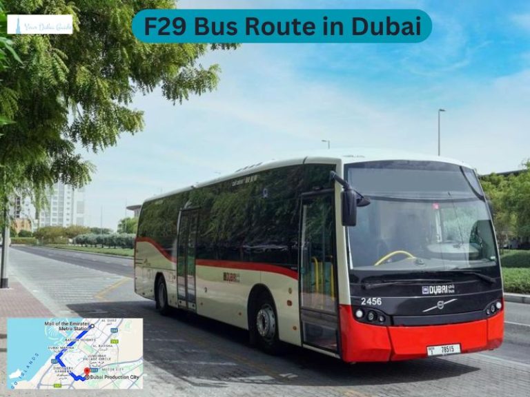 F29 Bus Route in Dubai - Time Schedule, Stops and Maps - Your Dubai Guide