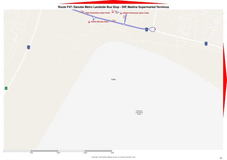 F47 Bus Route in Dubai - Time Schedule, Stops and Maps - Your Dubai Guide