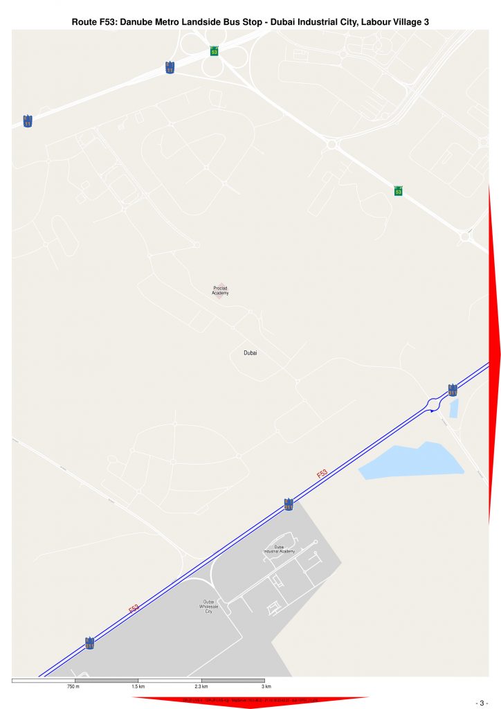 F53 Bus Route in Dubai - Time Schedule, Stops and Maps - Your Dubai Guide