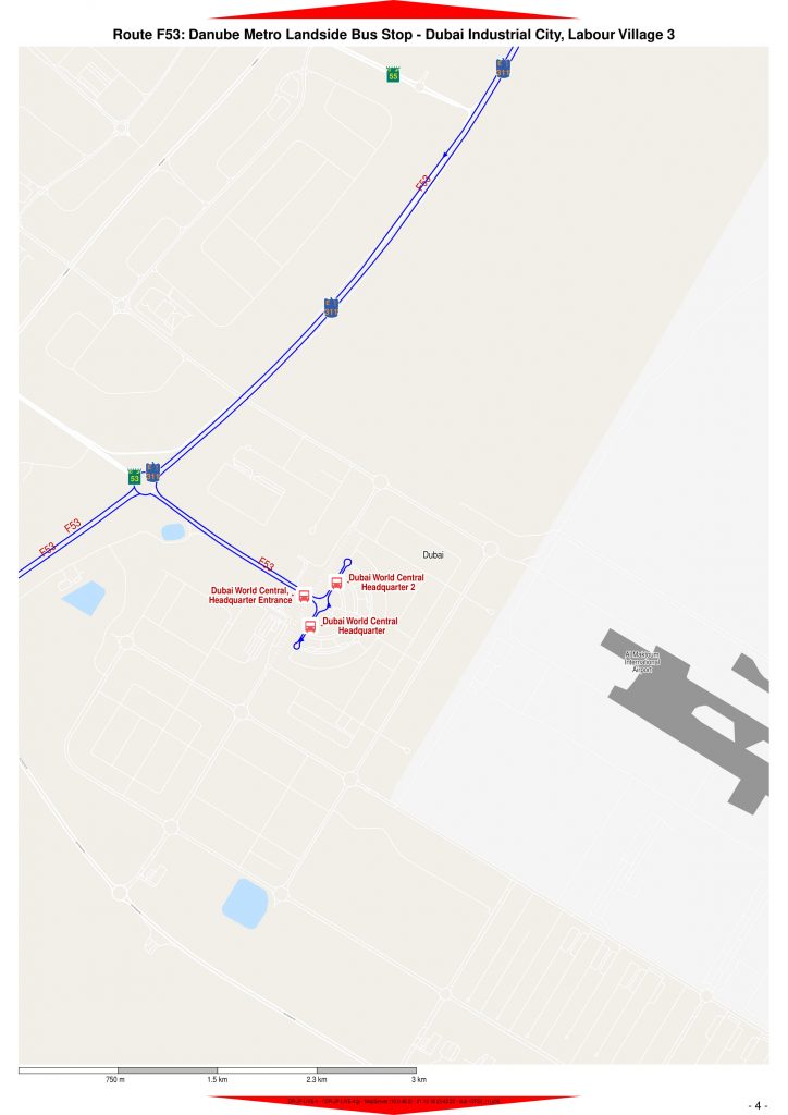 F53 Bus Route in Dubai - Time Schedule, Stops and Maps - Your Dubai Guide