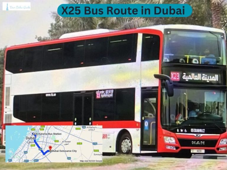 X25 Bus Route in Dubai – Time Schedule, Stops and Maps – Your Dubai Guide
