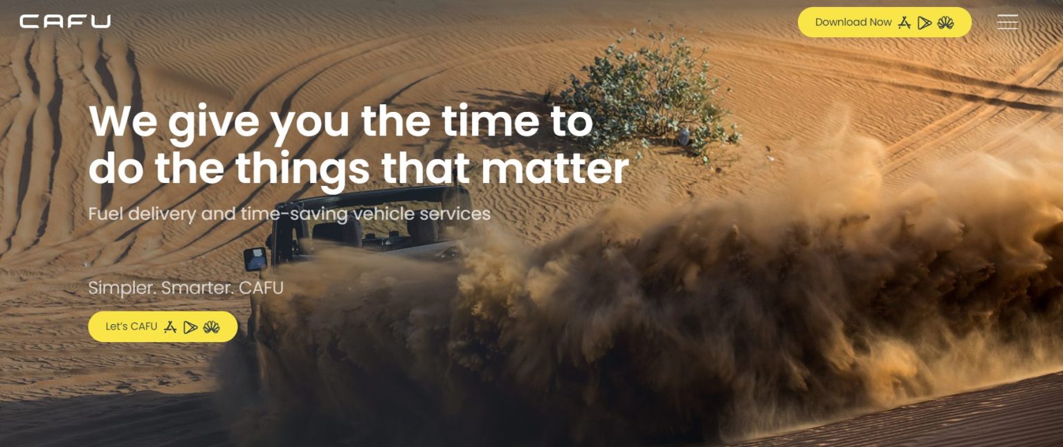 CAFU - Fuel Delivery Service in Dubai, UAE: Book CAFU, Fuel Filling ...