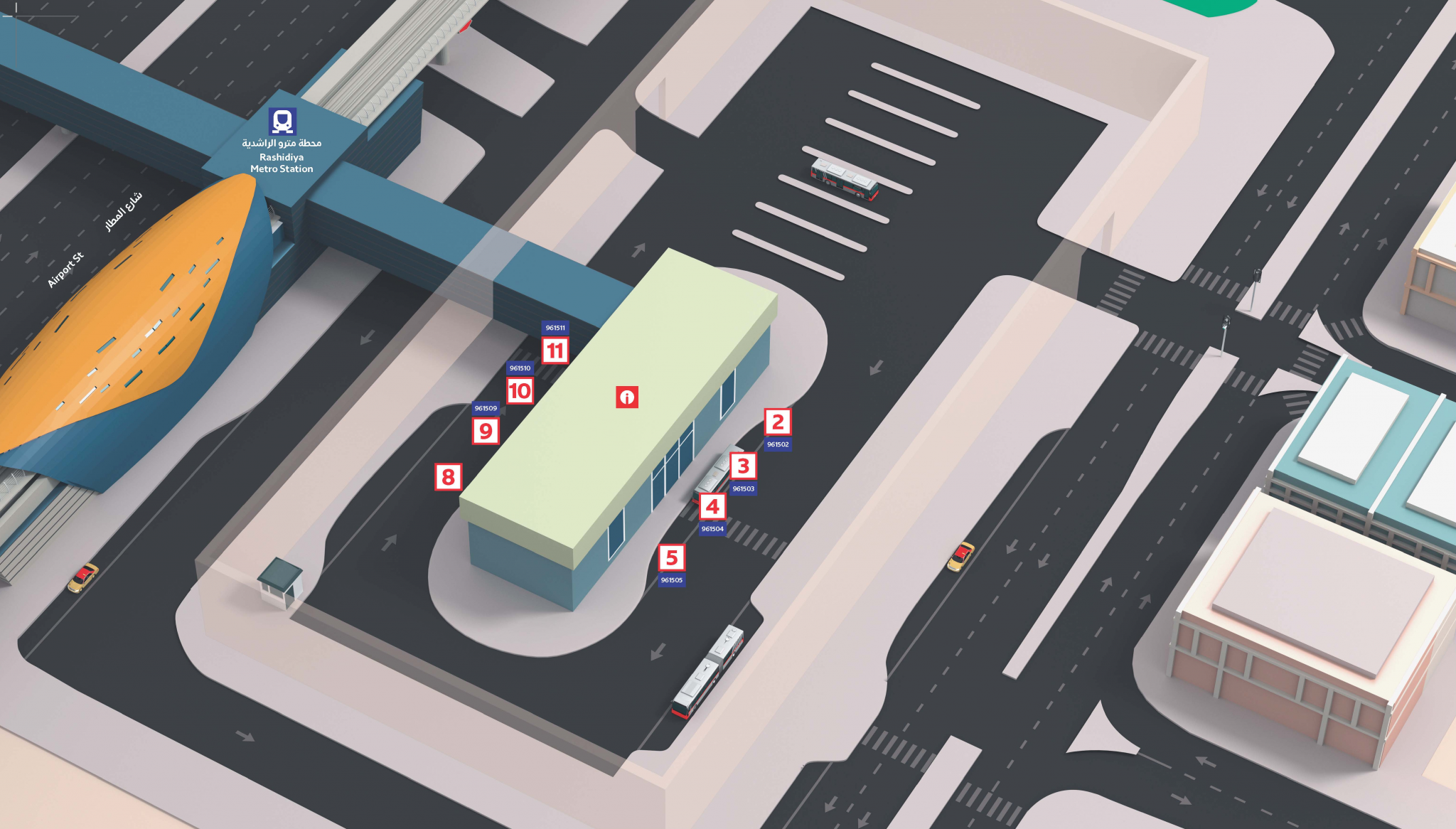 Al Rashidiya Bus Station: Call center number, Address, Email, Bus ...