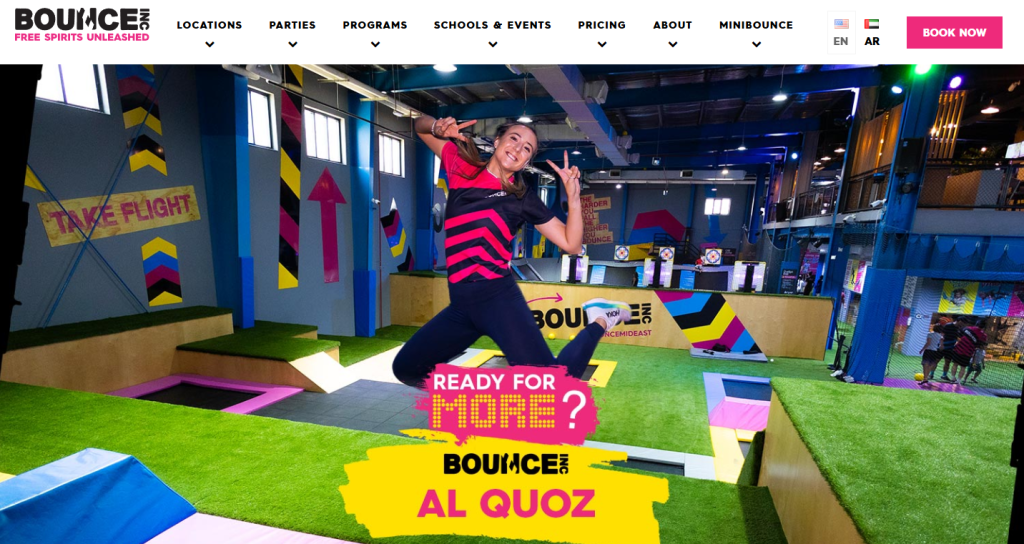 BOUNCE Entertainment Park in Al Quoz, Dubai Contact Details, Fees, How ...