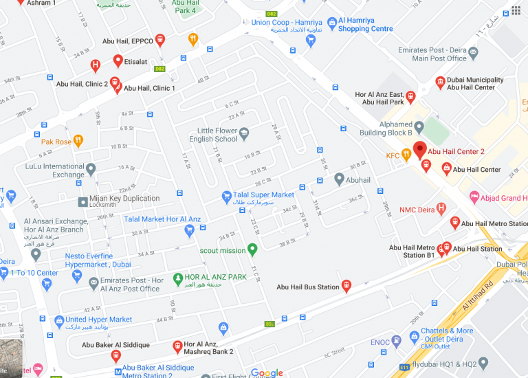 Abu Hail Center 2 Bus Stop in Dubai - Your Dubai Guide