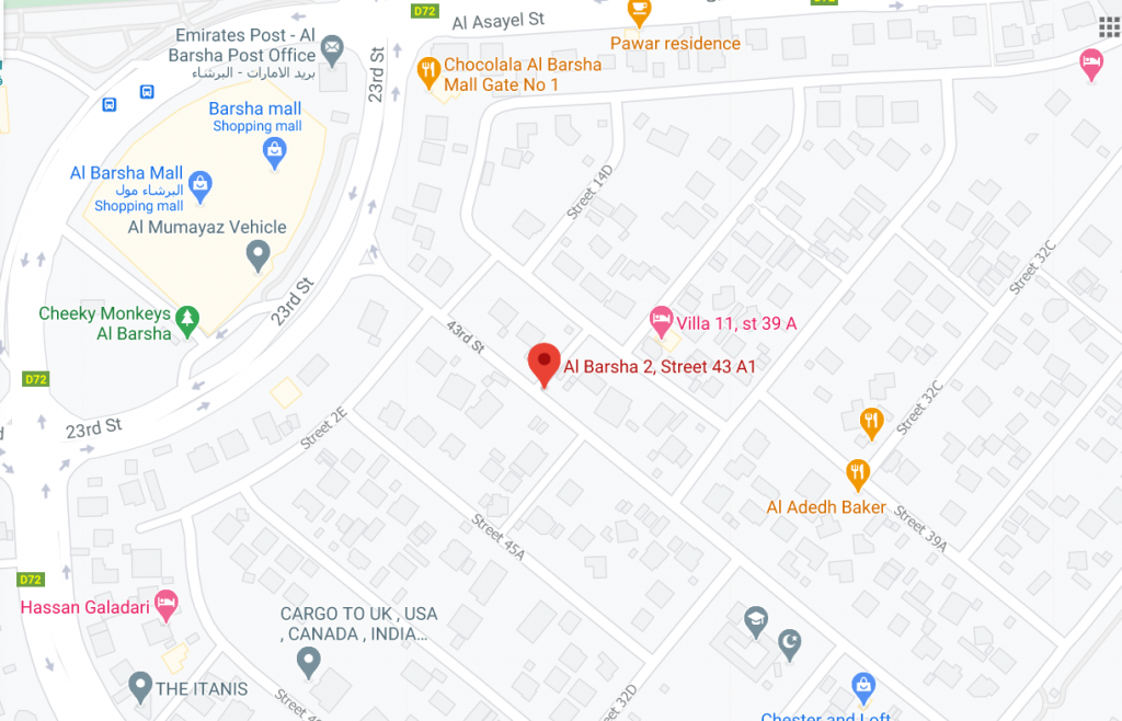 Al Barsha 2, Street 43 A1 Bus Stop in Dubai - Your Dubai Guide