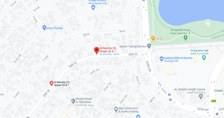 Al Barsha (3), Street 20 A 1 Bus Stop in Dubai – Your Dubai Guide