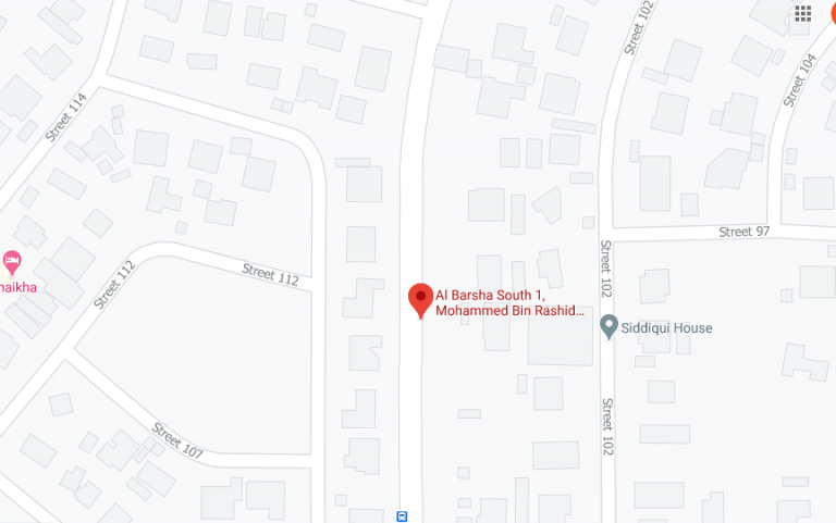 Al Barsha South 1, Mohammed Bin Rashid Housing A Bus Stop in Dubai ...