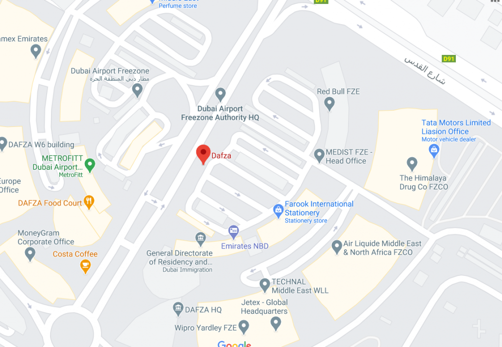 Dafza Bus Stop in Dubai - Your Dubai Guide