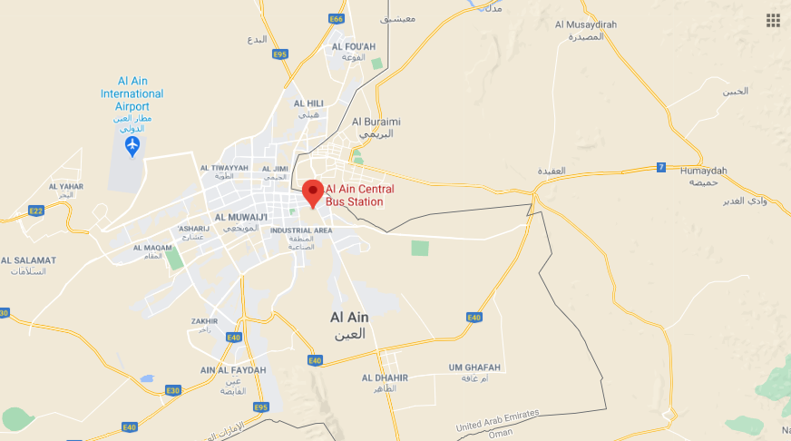 Al Ain Central Bus Station Bus Stop in Dubai - Your Dubai Guide