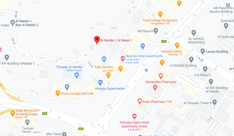 Al Nahda 1, Al Banai Bus Stop in Dubai – Your Dubai Guide