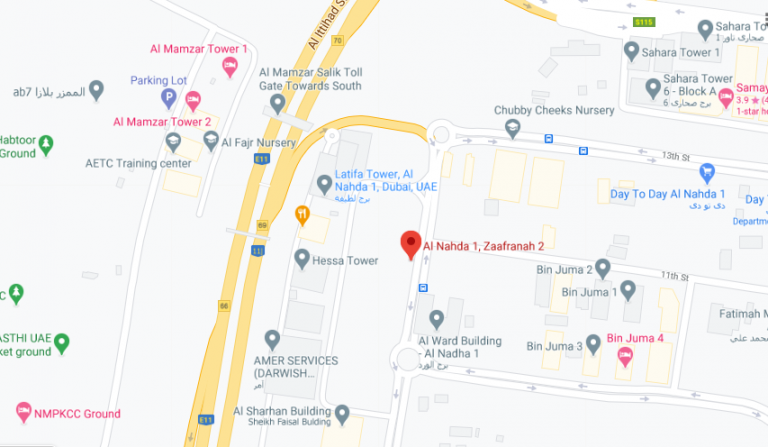 Al Nahda 1, Zaafranah Bus Stop in Dubai - Your Dubai Guide