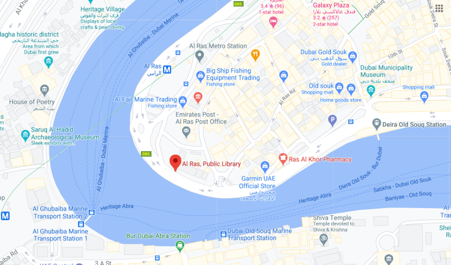 Al Ras, Public Library Bus Stop in Dubai - Your Dubai Guide