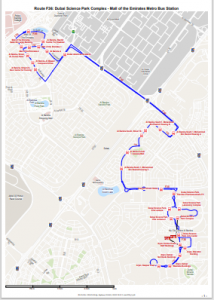 F36 Bus Route in Dubai - Time Schedule, Stops and Maps - Your Dubai Guide