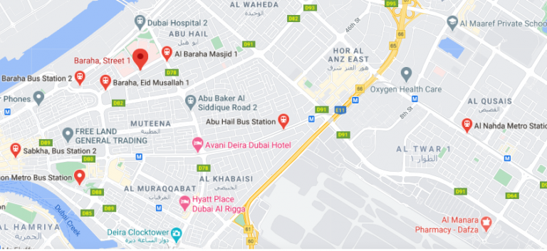 Baraha, Street 1 Bus Stop in Dubai - Your Dubai Guide