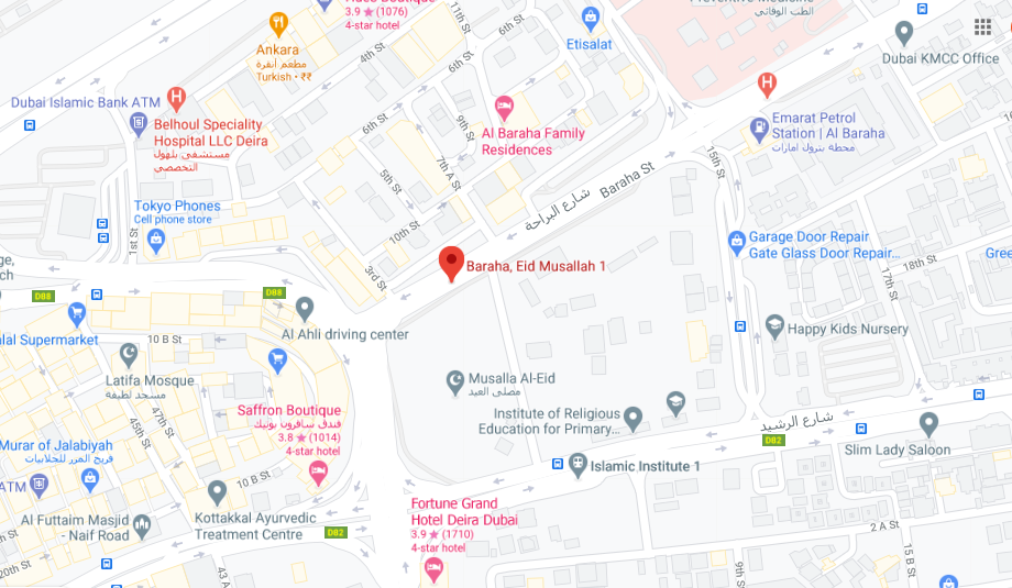 Baraha, Eid Musallah 1 Bus Stop in Dubai - Your Dubai Guide