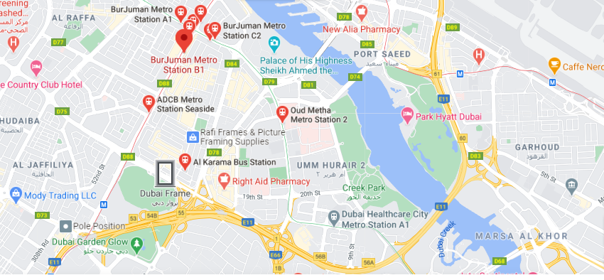 BurJuman Metro Station B1 Bus Stop in Dubai - Your Dubai Guide