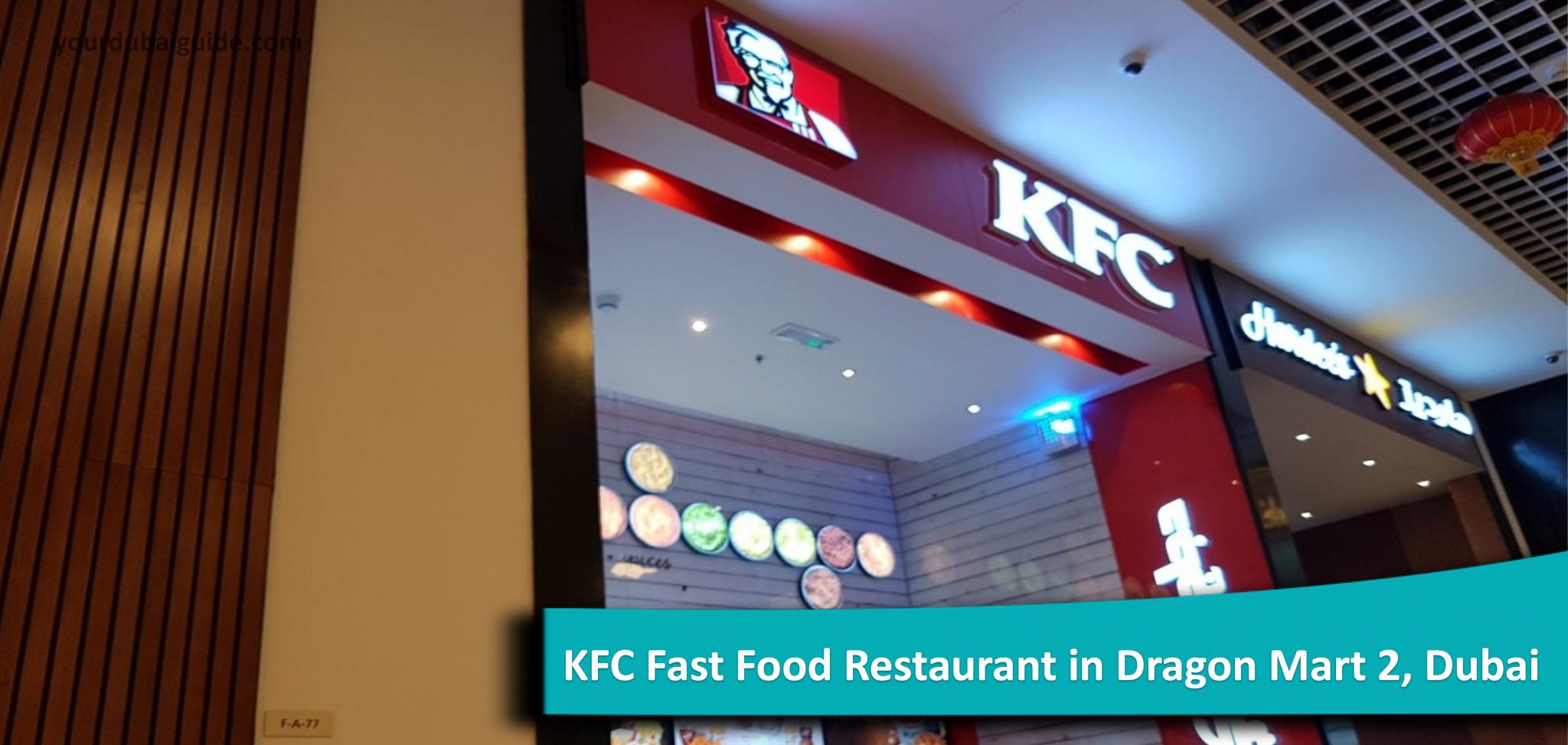 KFC Fast Food Restaurant in Dragon Mart 2, Dubai - Your Dubai Guide