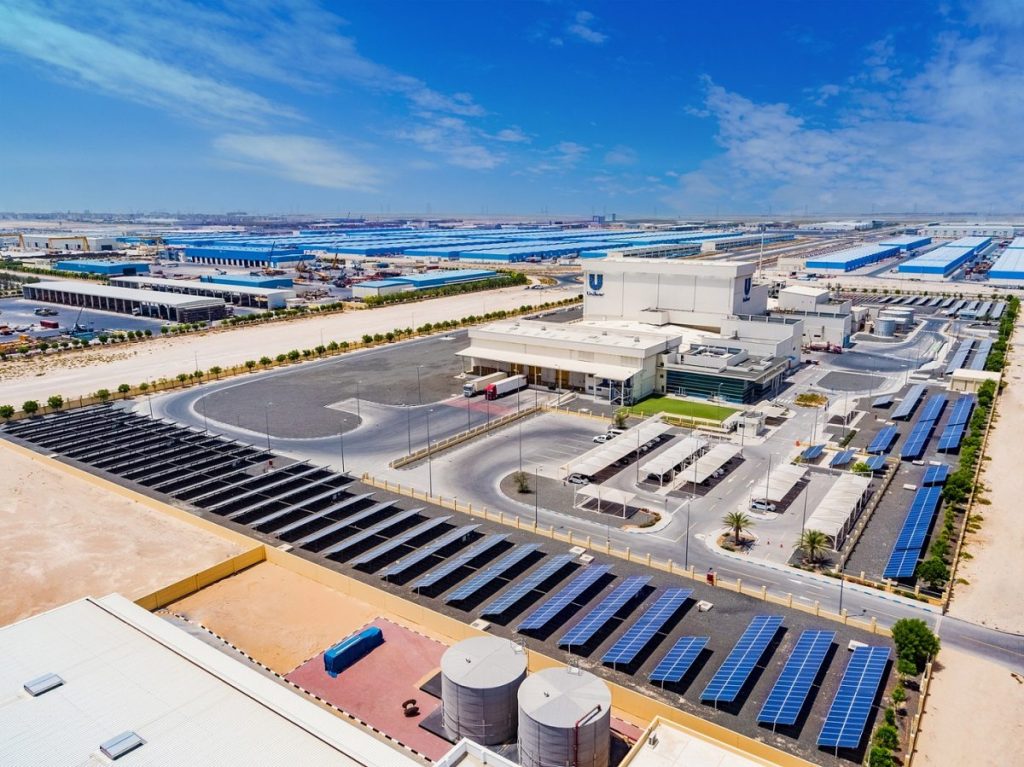 Dubai Industrial City in Sheikh Mohammed Bin Zayed Road in Dubai, UAE ...