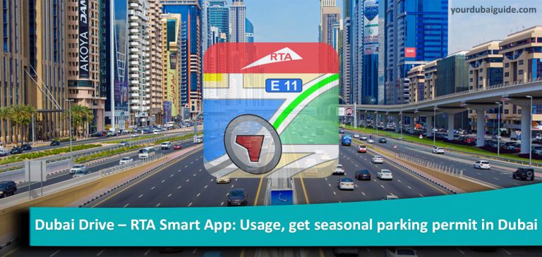 Dubai Drive - RTA Smart App: Usage, get seasonal parking permit in ...