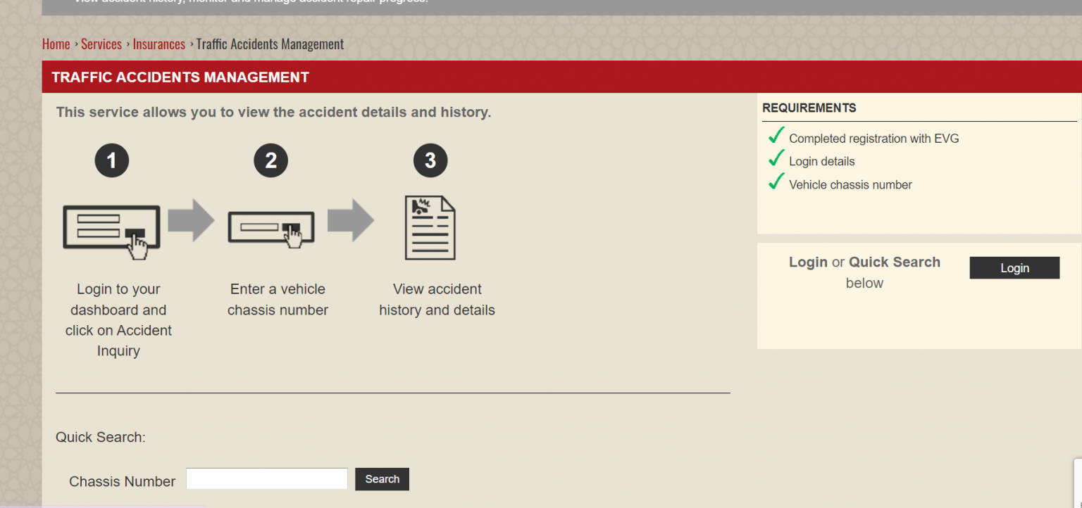 How to Check the Car History, Find the Chassis number (VIN) in Dubai ...