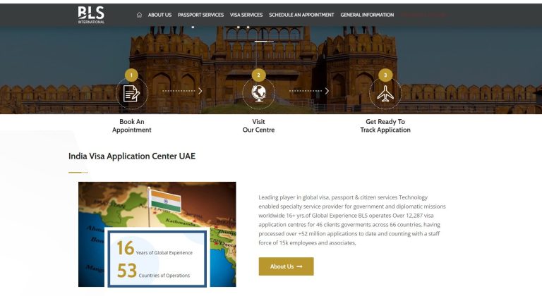 BLS International Visa & Passport Services Premium Lounge in Al ...