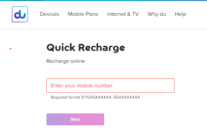 Du Balance Check: How to do online?, Du Quick Pay, Check/Track the Data ...