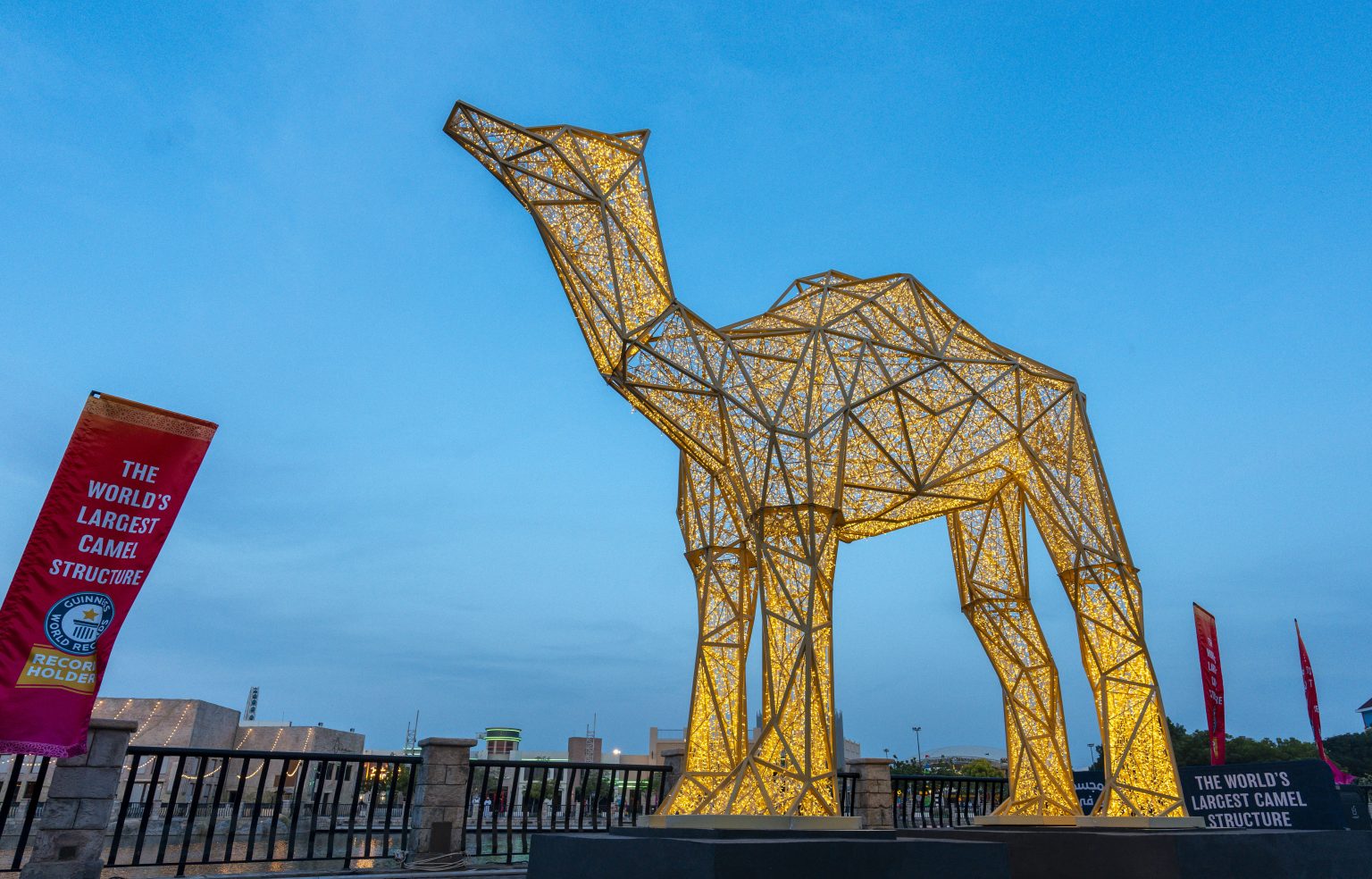 World’s Largest Camel Structure at Riverland Dubai Parks & Resorts ...