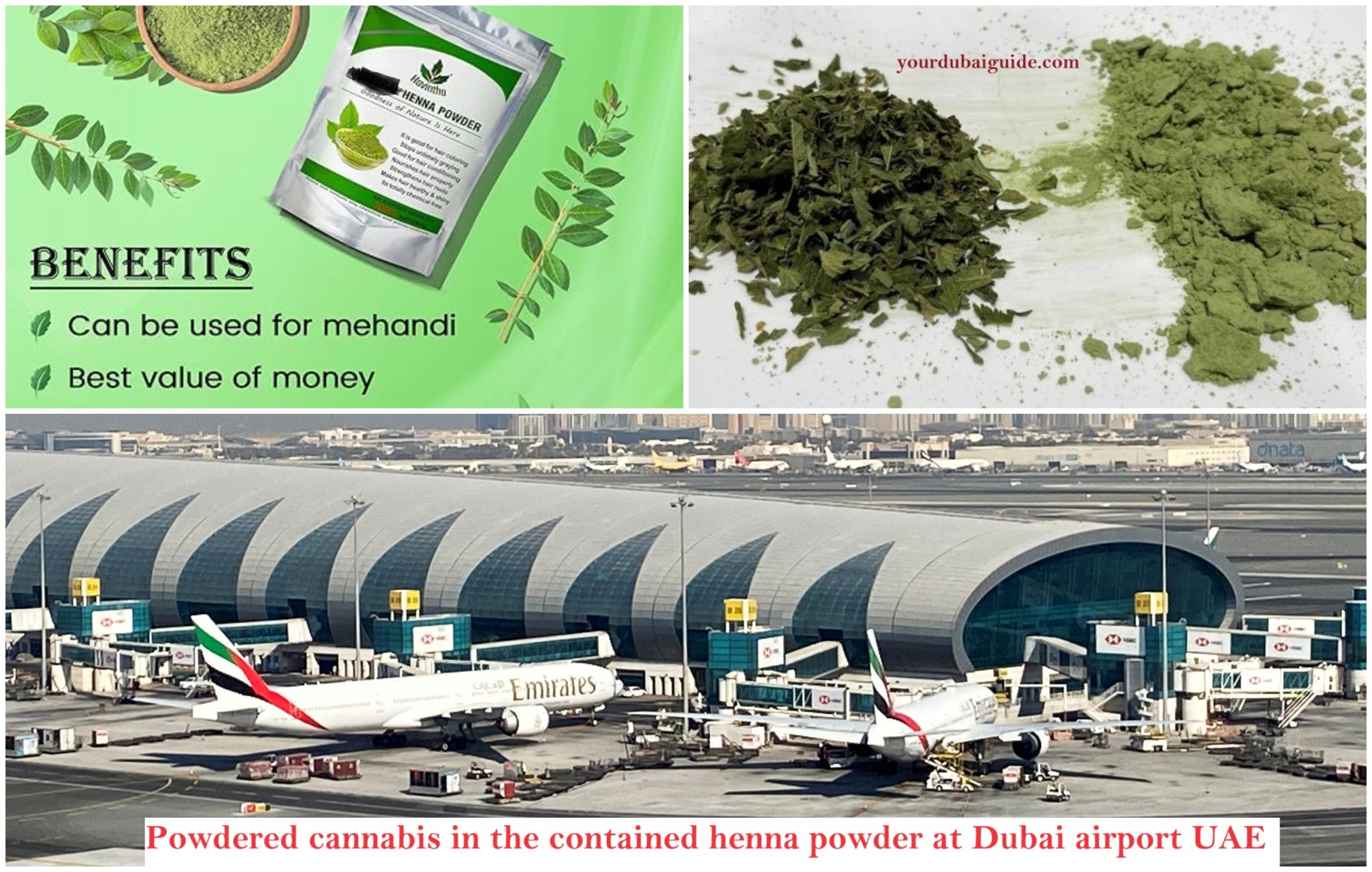 8.9 kg of powdered cannabis were found in the backpack that was ...