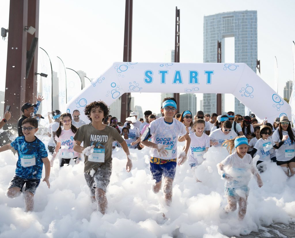 Bubble RUN at Expo City Dubai: Category, cost, How to Register? - Your Dubai Guide