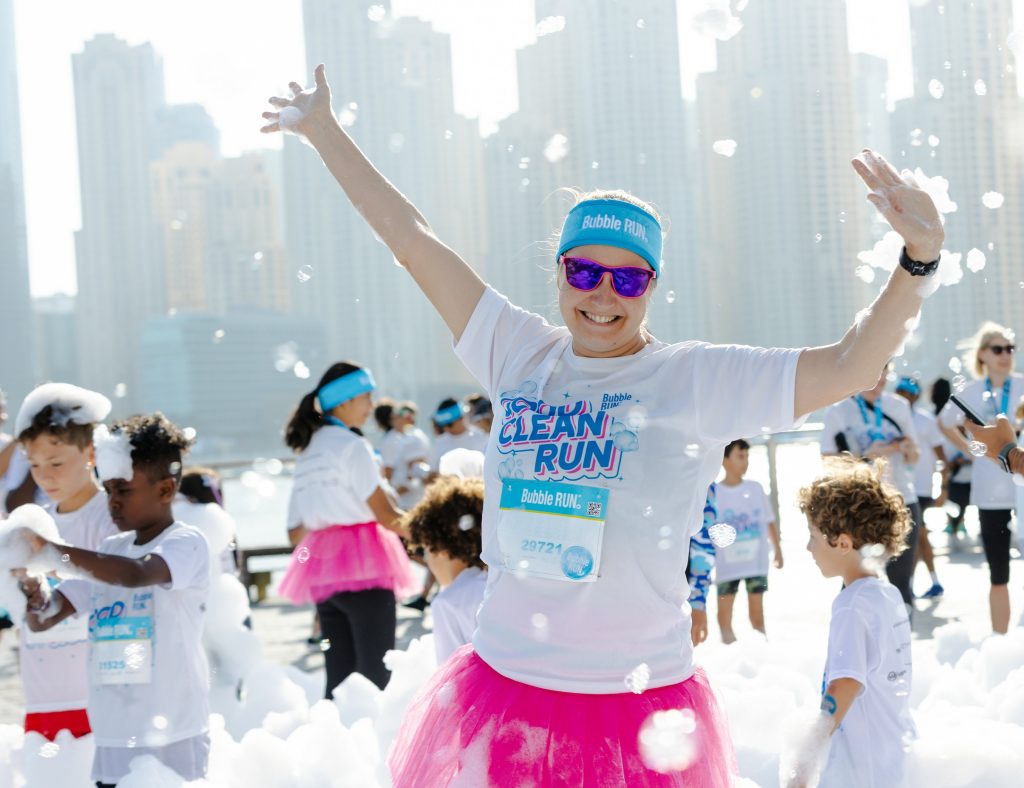 Bubble RUN at Expo City Dubai: Category, cost, How to Register? - Your Dubai Guide