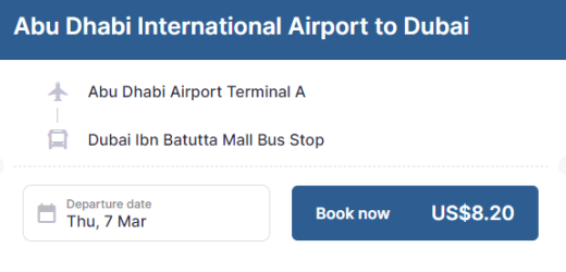 Airport Express Shuttle service: From Abu Dhabi International Airport ...