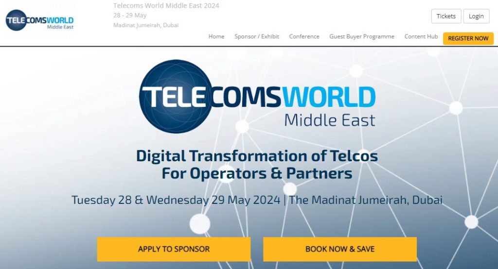 Telecoms World Middle East 2024 in Dubai Cost, How to Register? - Your ...