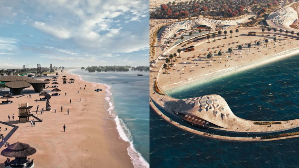 Sheikh Hamdan Launches Jebel Ali Open Beach Project in Dubai Featuring ...
