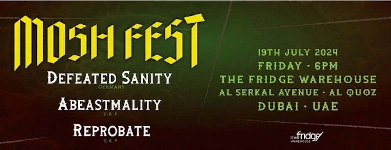 Mosh Fest 2024 in Dubai Date, Time, Contact Details, Cost, How to Buy ...