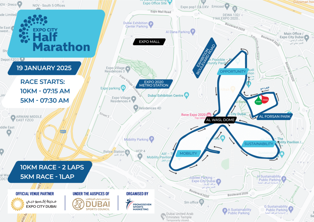 Expo City Dubai Half Marathon Contact Details, Cost, How to Register ...