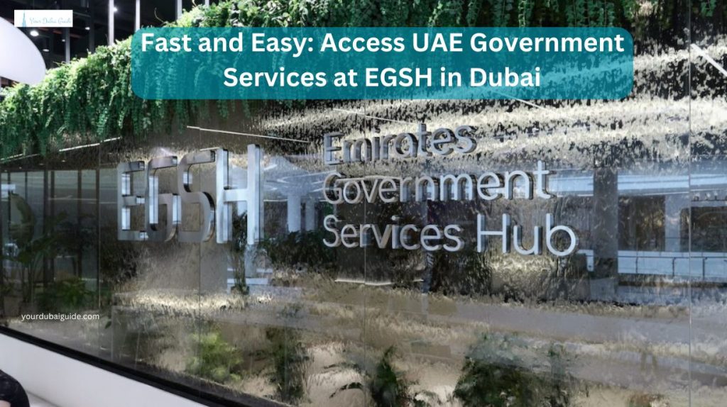 Fast and Easy: Access UAE Government Services at EGSH in Dubai - Your ...